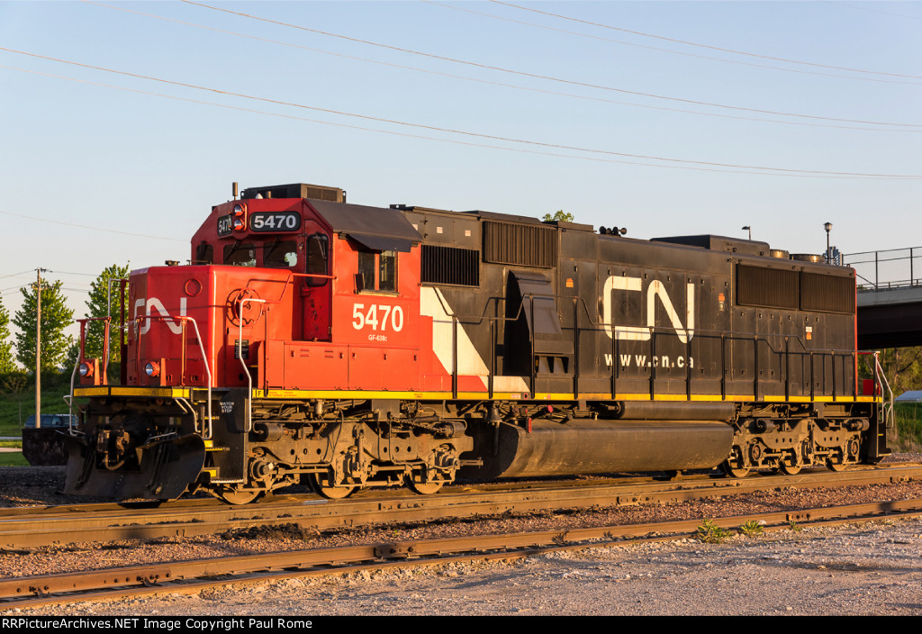 CN 5470, EMD SD60, ex Oakway 9039,